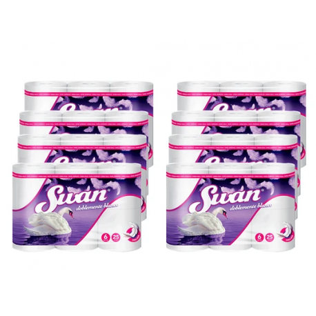 Papel Higiénico Swan Doble Hoja 22 Metros X 48 Rollos - El Container