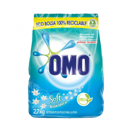 Detergente Omo en Polvo 2,7kg Bolsa - El Container