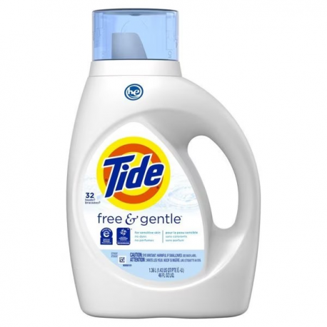 Detergente Concentrado Tide Orange Free And Gentle 1,36 Litros
