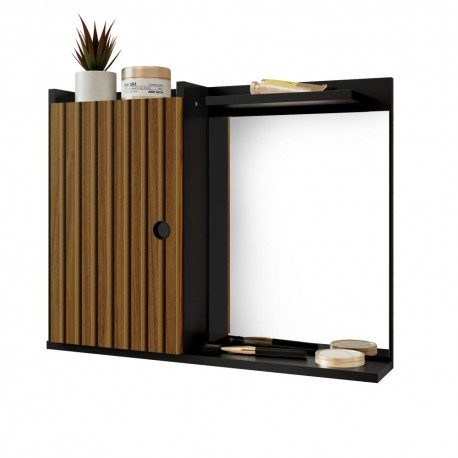 Set 3 Espejos Muro color Bronce