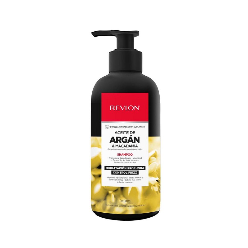 Shampoo Revlon Aceite de Árgan y Macadamia 700 ml - El Container
